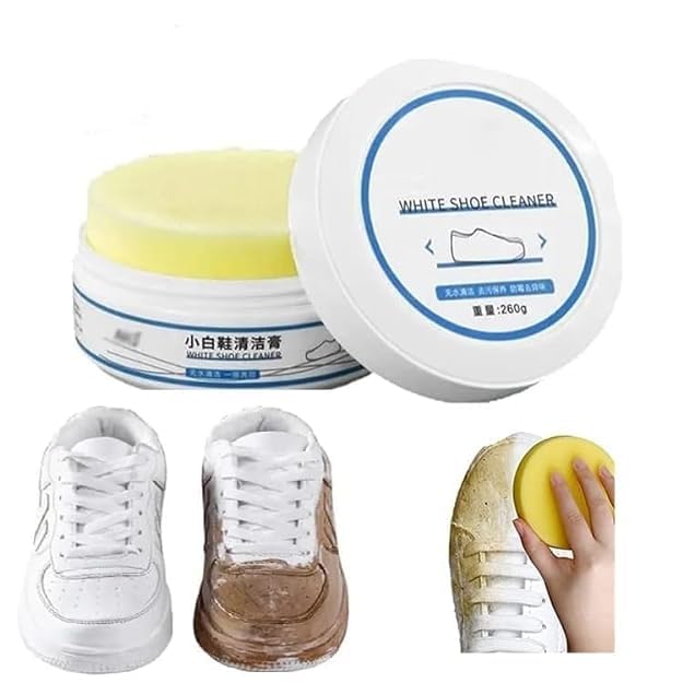 RE White Shoe Cleaning Cream Stain Remover,Shoes Whitening Cleaning ...