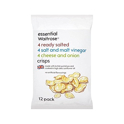 Amazon.com: Assorted Crisps essential Waitrose 25g x 12 per pack - Pack ...
