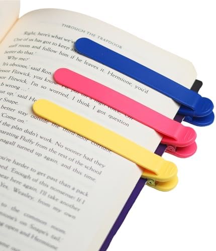 Amazon.com: FAYORORY Elastic Bookmark,12 Pack Book Marks with Pointer ...