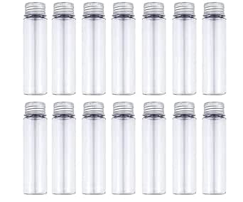 Masterboxan 30 Pcs Science Party Test Tubes 45 ml 25x140mm,Clear ...