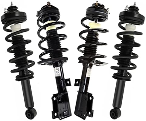 AutoShack Front & Rear Complete Struts Coil Springs Set of 4 ...