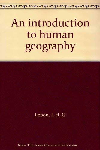 Buy An introduction to human geography Book Online at Low Prices in ...