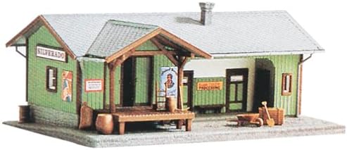 Amazon.com: Model Power HO Scale Redwood Station - Built Up : Arts ...