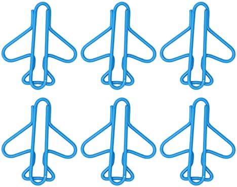 Amazon.com : Cute Paper Clips, 100pcs Bookmarks Paperclips Blue Metal ...