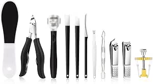 Amazon.com : BAILAI Pedicure Set Toe Nail Clippers Toenail Clippers ...