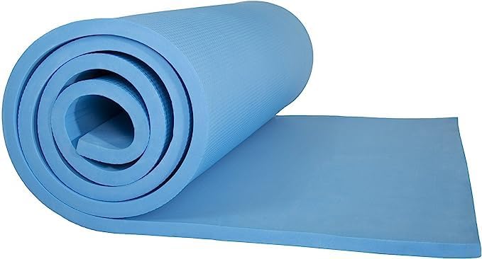 Yoga Mat Exercise Mats, Thick Eco Friendly Exercise Fitness Mat Travel ...
