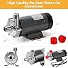 Amazon.com: MRbrew Wort Pump Stainless Steel Brew Pump for Wort ...
