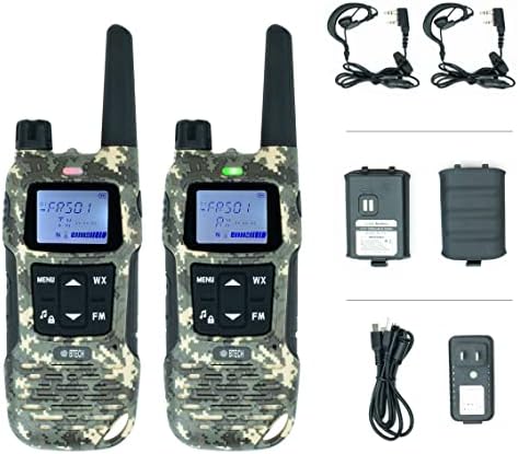 Amazon.com: Midland GXT1050VP4 Walkie Talkies Long Range - Two-Way ...