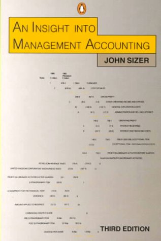 Buy An Insight Into Management Accounting: Third Edition (Penguin ...