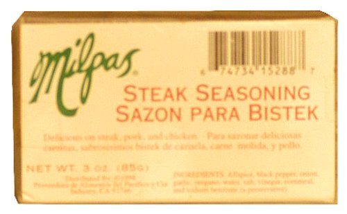 Amazon.com : Milpas Steak Seasoning 3 oz. : Spices And Seasonings ...