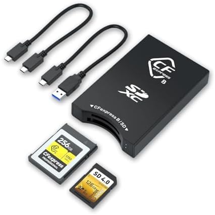Amazon.com: CFexpress Type B and SD4.0 UHS-II Dual-Slot Memory Card ...