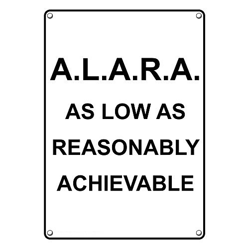 Amazon.com: Weatherproof Plastic Vertical A.L.A.R.A. As Low As ...