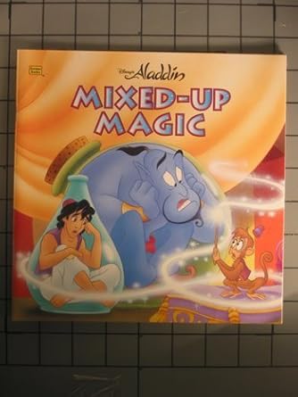 Disney's Aladdin: Mixed-up Magic (Golden Books): Bazaldua, Barbara ...