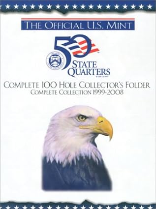 Amazon.com: The Official U.S. Mint 50 State Quarters: Complete 100 Hole ...
