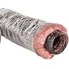 GAF Master Flow 9" X 25' Insulated Flexble Duct with R6 Insulation ...