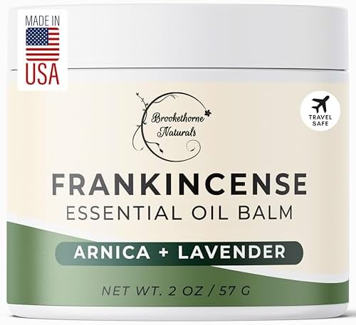 Amazon.com : Brookethorne Naturals Frankincense Balm | Frankincense ...