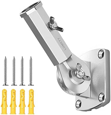 Amazon.com : Flagpole Wall-Mount Bracket White Nylon 13-Position Multi ...