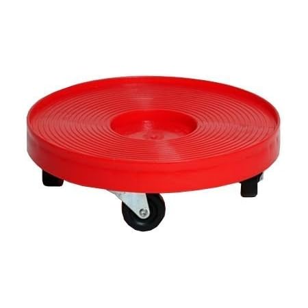 Amazon.com: Bucket Dolly Heavy Duty Smooth Rolling Cart for Five Gallon ...