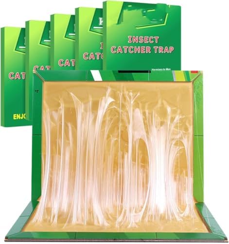 5 Pack Strong Sticky Trap Pad And Boards For Multi Pests, Can Be Used ...