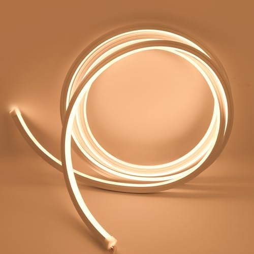 Muzata 16.4FT/5Meter Plus-Size Spotless Silicone LED Channel System ...