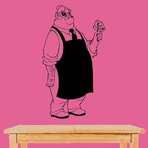 Amazon.com: Monster High Mr Hackington Decal Vinyl Wall Sticker (GR64 ...