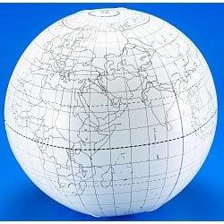 Amazon.com: Writable Inflatable Globe : Toys & Games