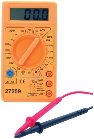 Rolson 27259 Digital Multimeter : Amazon.co.uk: DIY & Tools