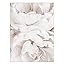 OYFFL White Flowers Peony Roses Wall Art Canvas Painting Poster Fresh ...