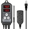 Amazon.com: 15 Amp Plug in Digital Temperature Controller Outlet by ...