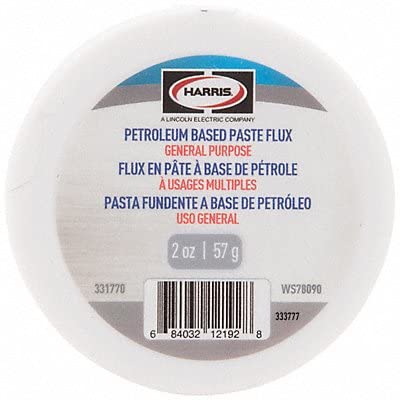 Harris 2 oz Lead-free Petroleum-Based Paste Soldering Flux 331770 ...