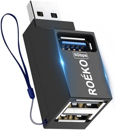 Amazon.com: USB HUB, USB 3.0 Hub Adapter with Multi USB Port, 3-in-1 ...