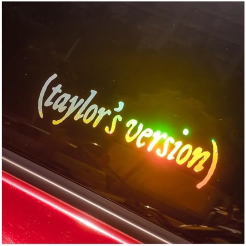 Amazon.com - Taylor Version car Stickers - Car Decals - in This car we ...