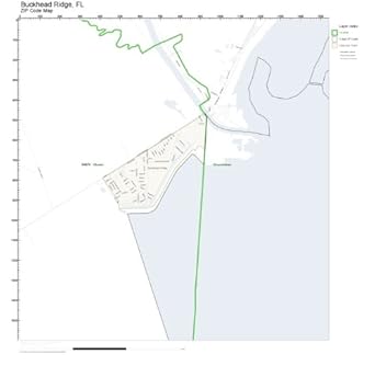 ZIP Code Wall Map of Buckhead Ridge, FL ZIP Code Map Not Laminated ...