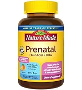 Amazon.com: Nature Made Prenatal Vitamin Softgels + Choline Capsules ...