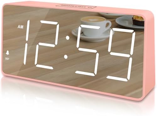Amazon.com: NINEFOX Cute Milk Box Alarm Clock for Kids, Digital ...