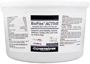 Amazon.com : VetBioTek Bioflex Active - 240 Soft Chews (240 Count ...