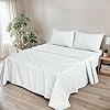 Amazon.com: RUVANTI 100% Organic Cotton Sheets - Full Size Bed Sheets ...