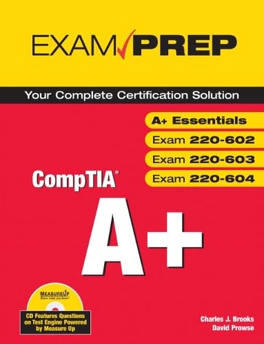 Amazon.com: Comptia A+: Exams A+ Essentials 220-601, 220-602, 220-603 ...