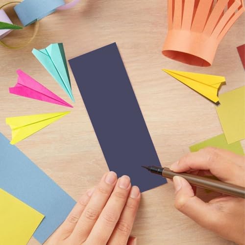 CVANU Premium A4 Color Paper Sheets NAIROBI NAVY BLUE 250 GSM Color Art ...