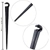 Amazon.com : Elcoho 200 Pack Irrigation Drip Support Stakes 1/4 Inch ...
