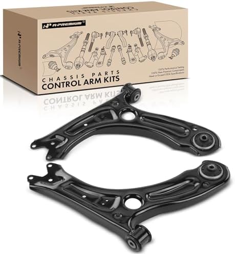 A-Premium 2 x Front Lower Control Arm Compatible with Volkswagen Jetta ...