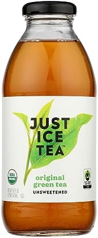 Amazon.com : Just Ice Tea Ready To Drink Original Green Tea Unsweetened ...