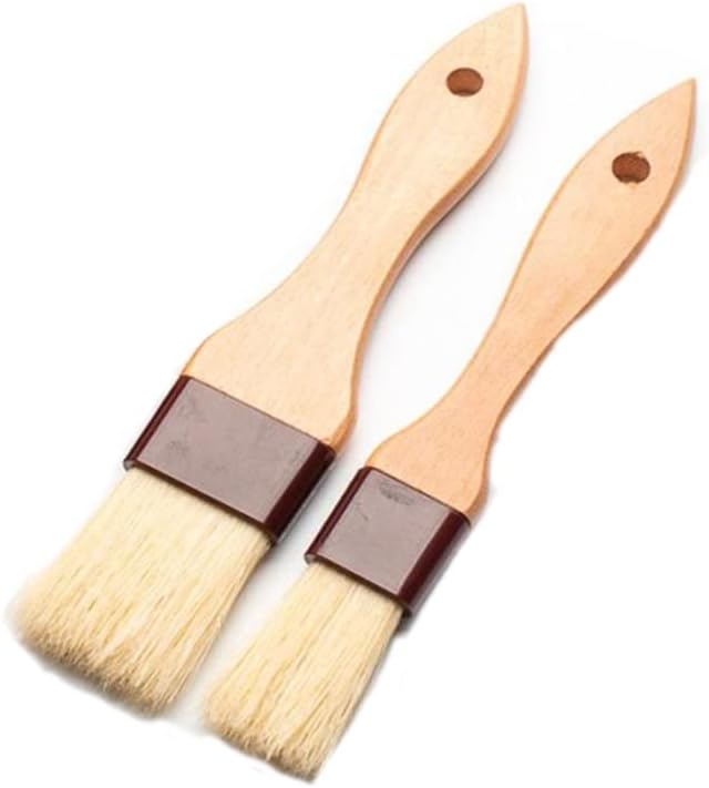 Amazon.com: Vctitil 2Pcs Pastry Brush,Basting Brush for Cooking,Food ...