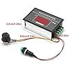 DC6-60V 6V 12V 24V 48V 30A PWM DC Motor Speed Controller, Stepless DC ...