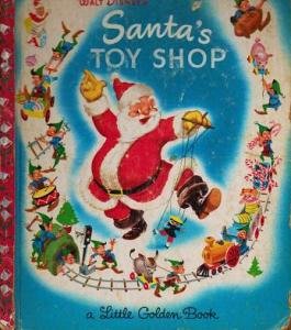 LITTLE GOLDEN BOOK WALT DISNEY'S SANTA'S TOY SHOP : Amazon.co.uk: Books