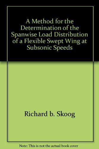 A Method for the Determination of the Spanwise Load Distribution of a ...