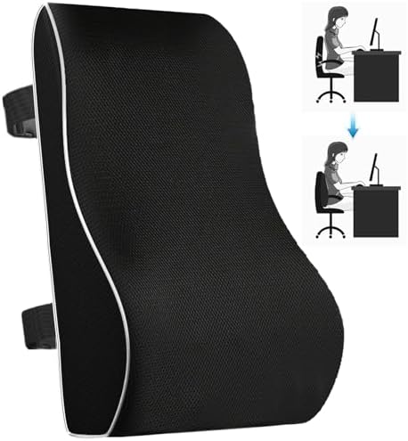 Amazon.de: Raxfekro Ergonomisches Rückenkissen aus Memory Foam ...