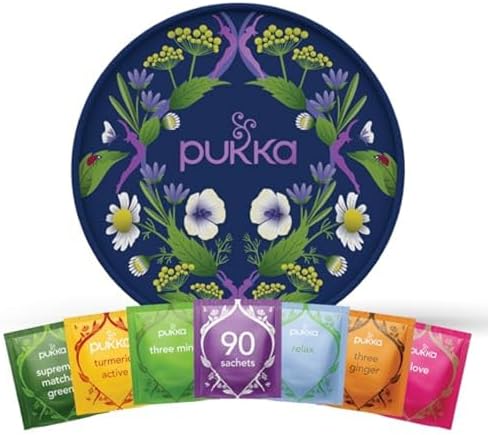 Amazon.com: Pukka Night Time Berry Organic Herbal Tea, Soothing ...