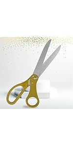 Amazon.com : Grand Opening Ceremony Kit– 20 Inch Giant Scissors Gold ...