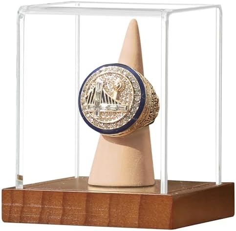 Amazon.com: JupDec Championship Ring Display Case, Clear Acrylic Single ...